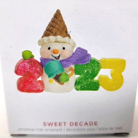 Hallmark | Holiday | Hallmark Ornament Sweet Decade 223 New 4th In The ...